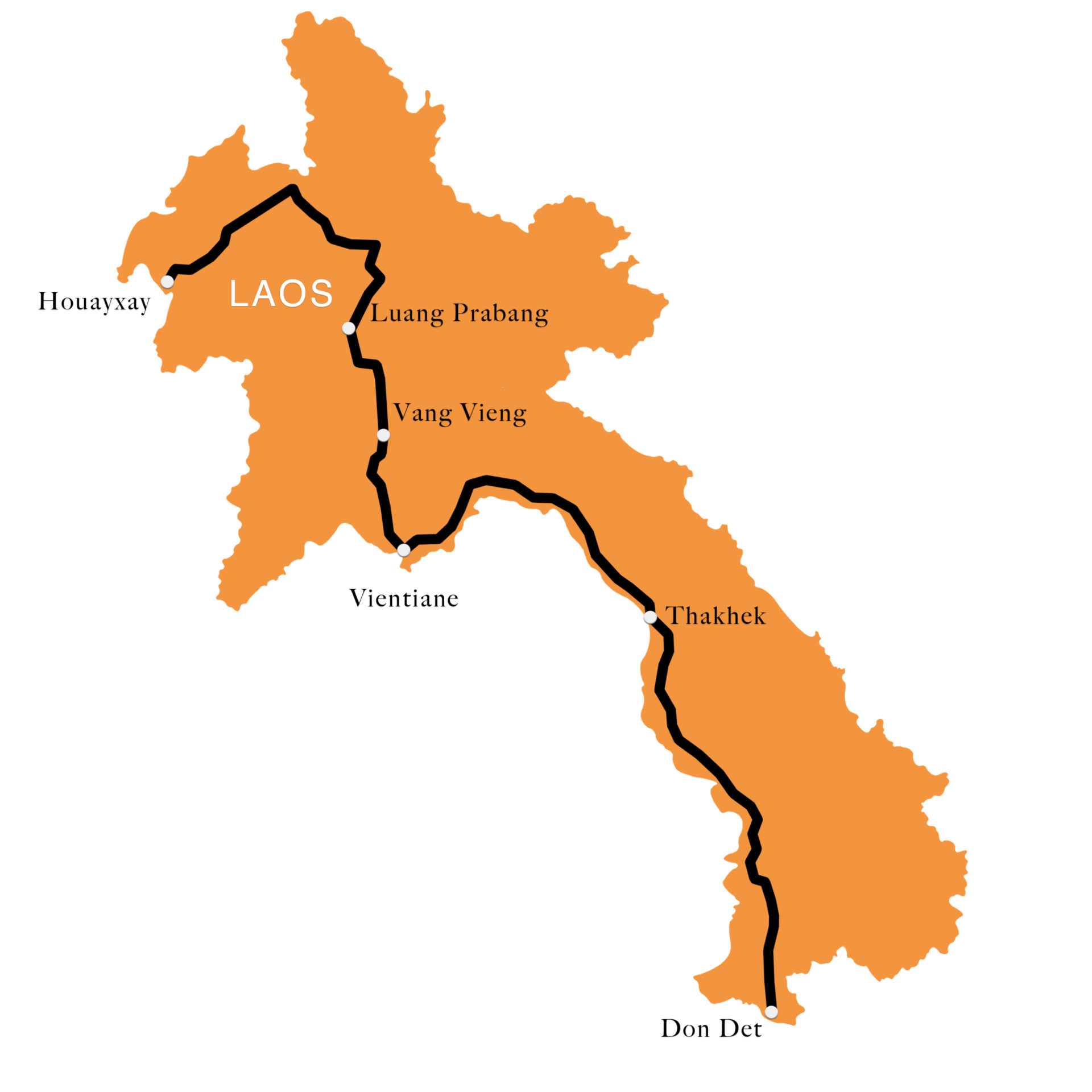 REISROUTE: Backpacken in Laos - route voor 3 - 4 weken - reisblog